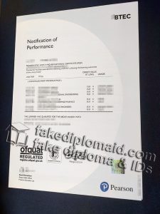 How long to get a fake BTEC Level 4 transcript?