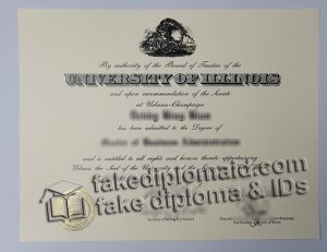 University of Illinois diploma free sample, buy fake UIUC degree ...