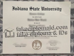 I want to buy a fake Indiana State University diploma in USA