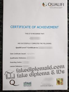 I want to buy Qualifi certificate, buy fake Qualifi diploma