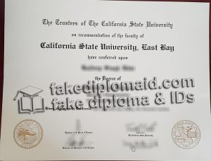Buy California State University, East Bay diploma, order CSUEB diploma