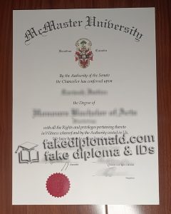 Where can I buy a McMaster University diploma?