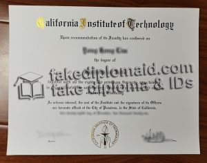 Buy California Institute of Technology diploma, buy Caltech fake degree