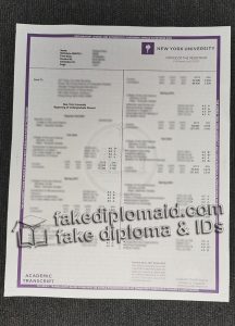 What’s The Process To OrderA Fake New York University transcript?