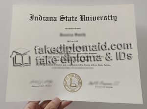 How to purchase a Indiana State University fake degree online in the USA?