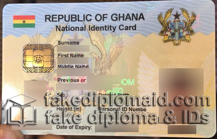 Fabricate Ghana National Id Card Buy A Ghana Id Card