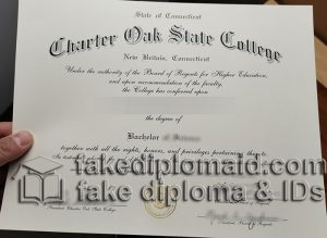Charter Oak State College bachelor diploma in Connecticut
