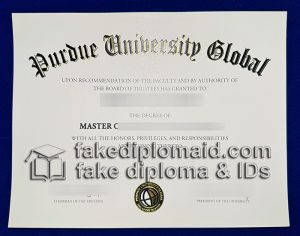 Obtaining a Fake Purdue University Global Diploma